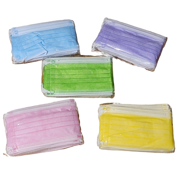 Other | New Kids Disposable Masks Assorted Colors | Poshmark